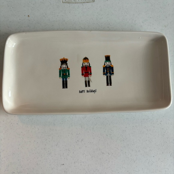 Rae Dunn | Dining | Rae Dunn Magenta Nut Cracker Rectangular Bread ...